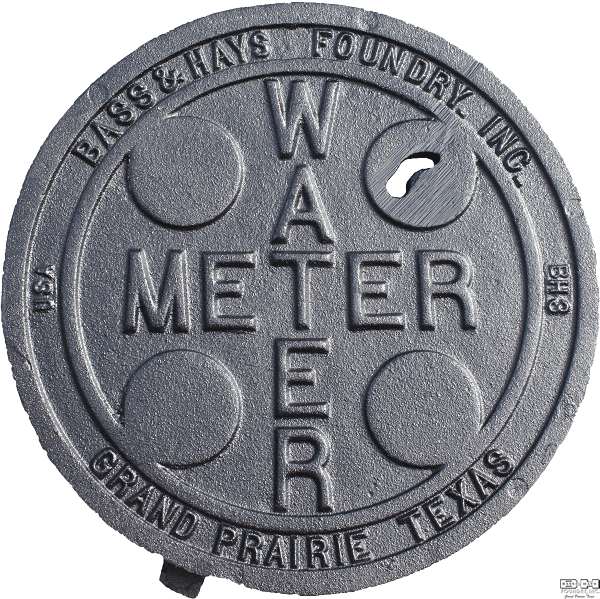 BH3 Lid-1 Water Meter - Bass & Hays Foundry, Inc