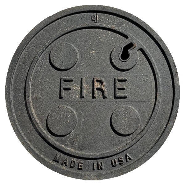 BH3® Lid-5 12″ Locking FIRE Access Cover - Bass & Hays Foundry, Inc ...